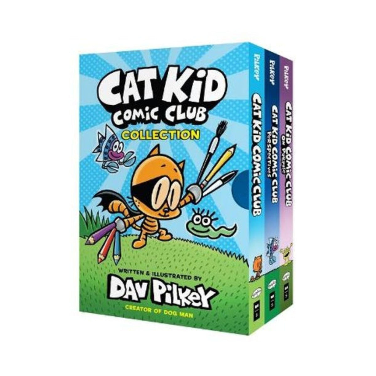 Cat Kid Comic Club 3 Book Box Set – Petronella's Gallery and Bookstore