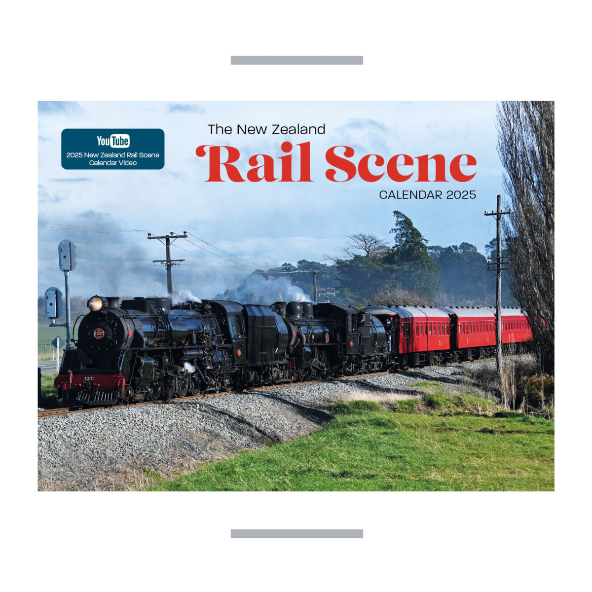 2025 Calendar New Zealand Rail Scenes – Petronella's Gallery and Bookstore