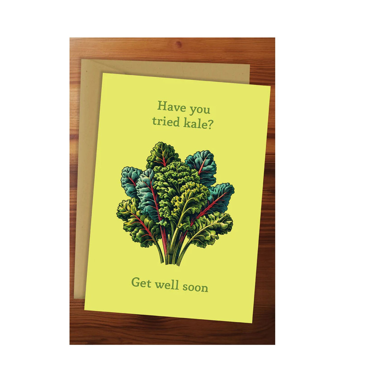 Have You Tried Kale? - Greeting Card – Petronella's Gallery and Bookstore