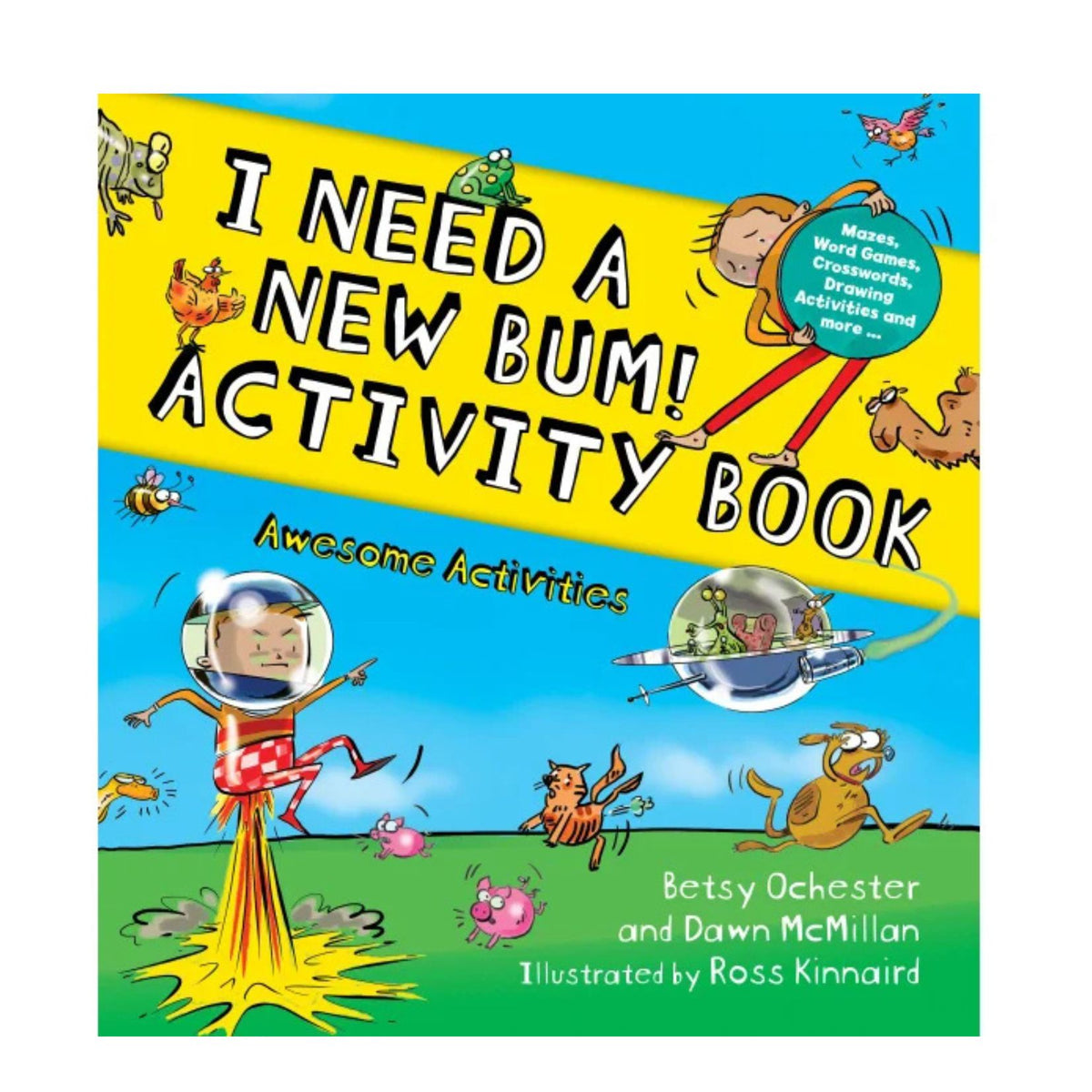 I Need A New Bum Activity Book – Petronella's Gallery and Bookstore