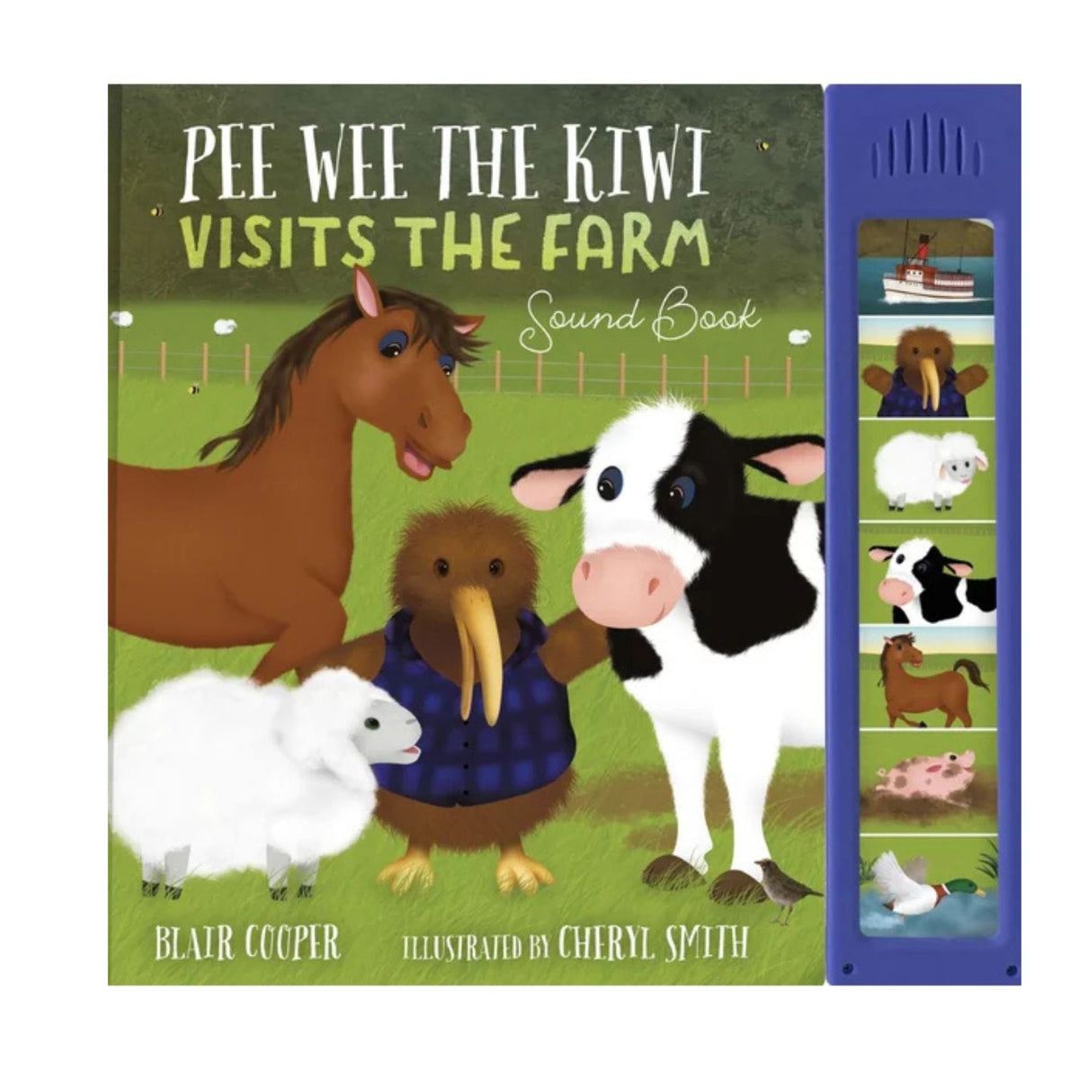 Pee Wee Visits the Farm Sound Book – Petronella's Gallery and Bookstore