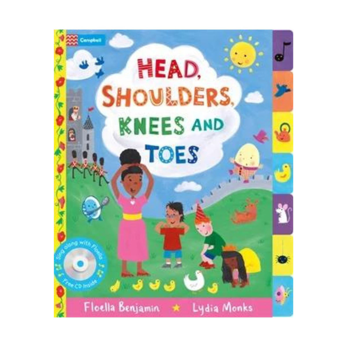 Head, Shoulders, Knees and Toes (BB) – Petronella's Gallery and Bookstore