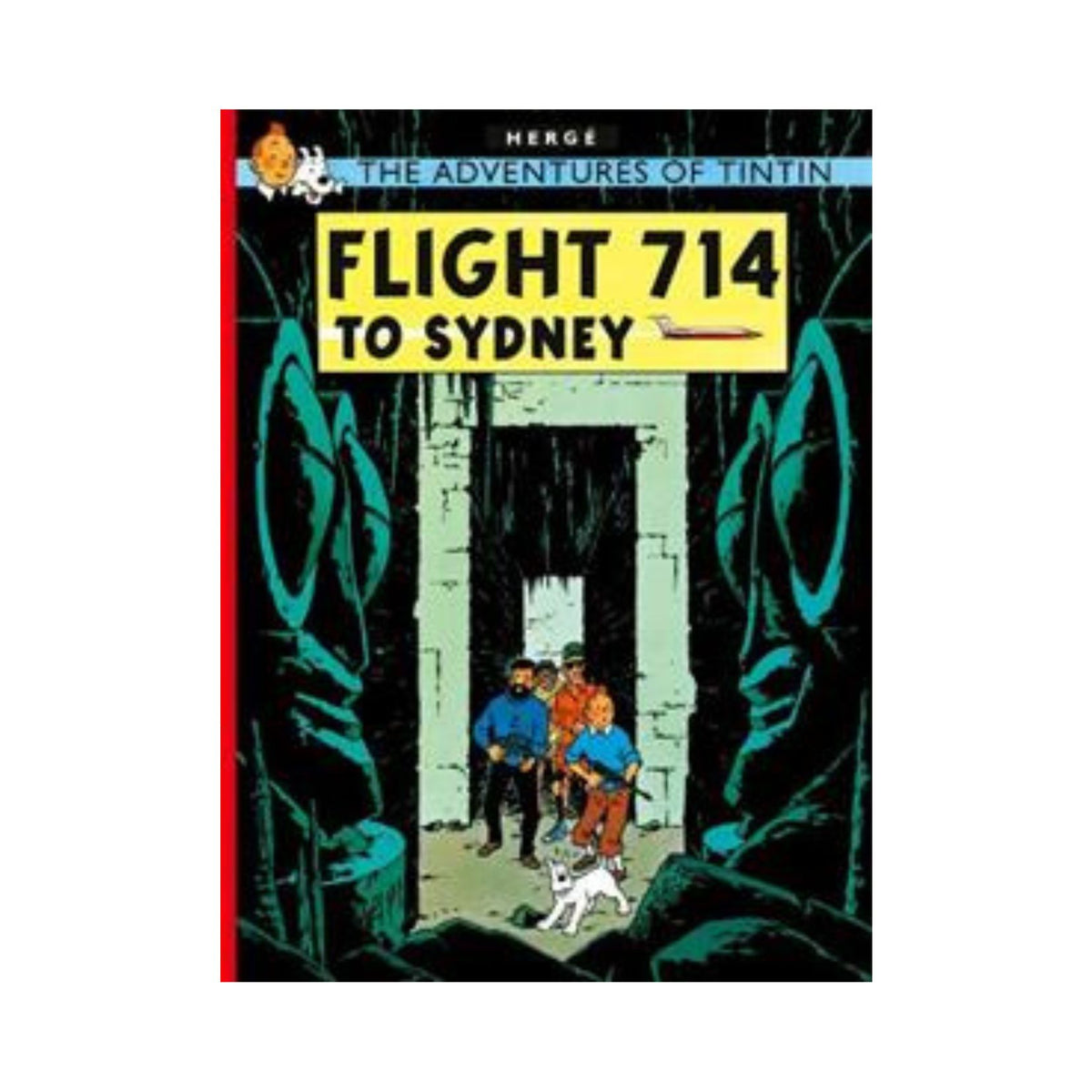 Tintin, Flight 714 to Sydney – Petronella's Gallery and Bookstore