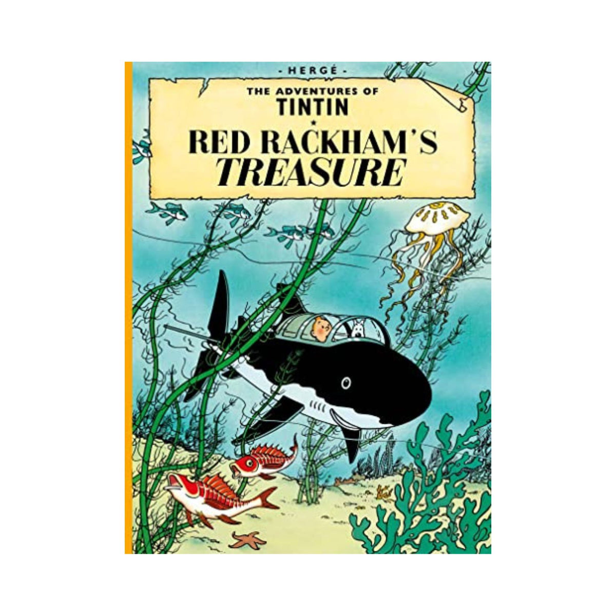 Red Rackham's Treasure - Tintin – Petronella's Gallery and Bookstore